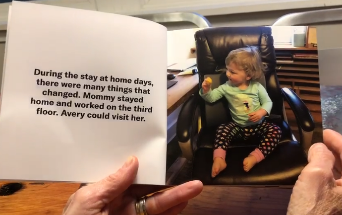 A homemade children's book about the pandemic - Hanna Perkins Center ...