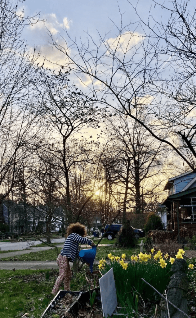 A small barefoot girl in spring...and other toddler tidbits - Hanna ...